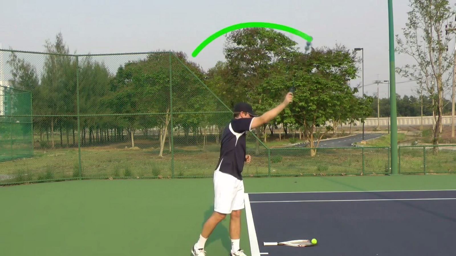 How The Serve’s Racquet Path Is Different To Any Other Stroke | Feel Tennis