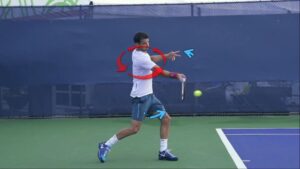 Tennis Forehand And The Role Of The Non-Dominant Arm | Feel Tennis