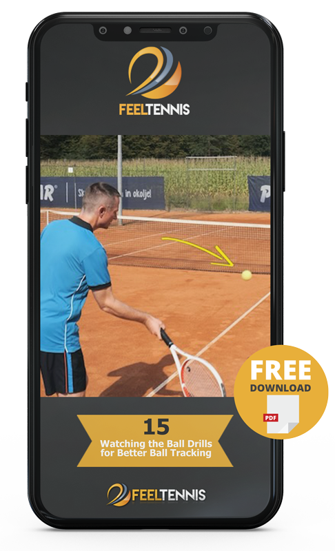 15 Ball Tracking Tennis Drills {Opt-in - Free PDF} | Feel Tennis