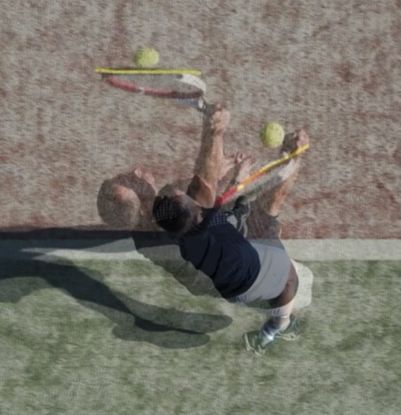 Tennis Serve Technique Analysis From Top Down View | Feel Tennis